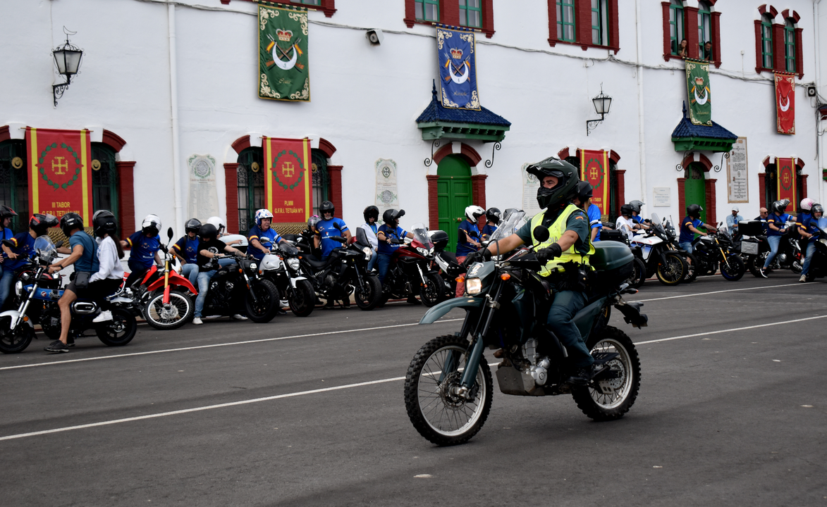 FOTOGALERÍA - La marcha motera de Regulares, en imágenes